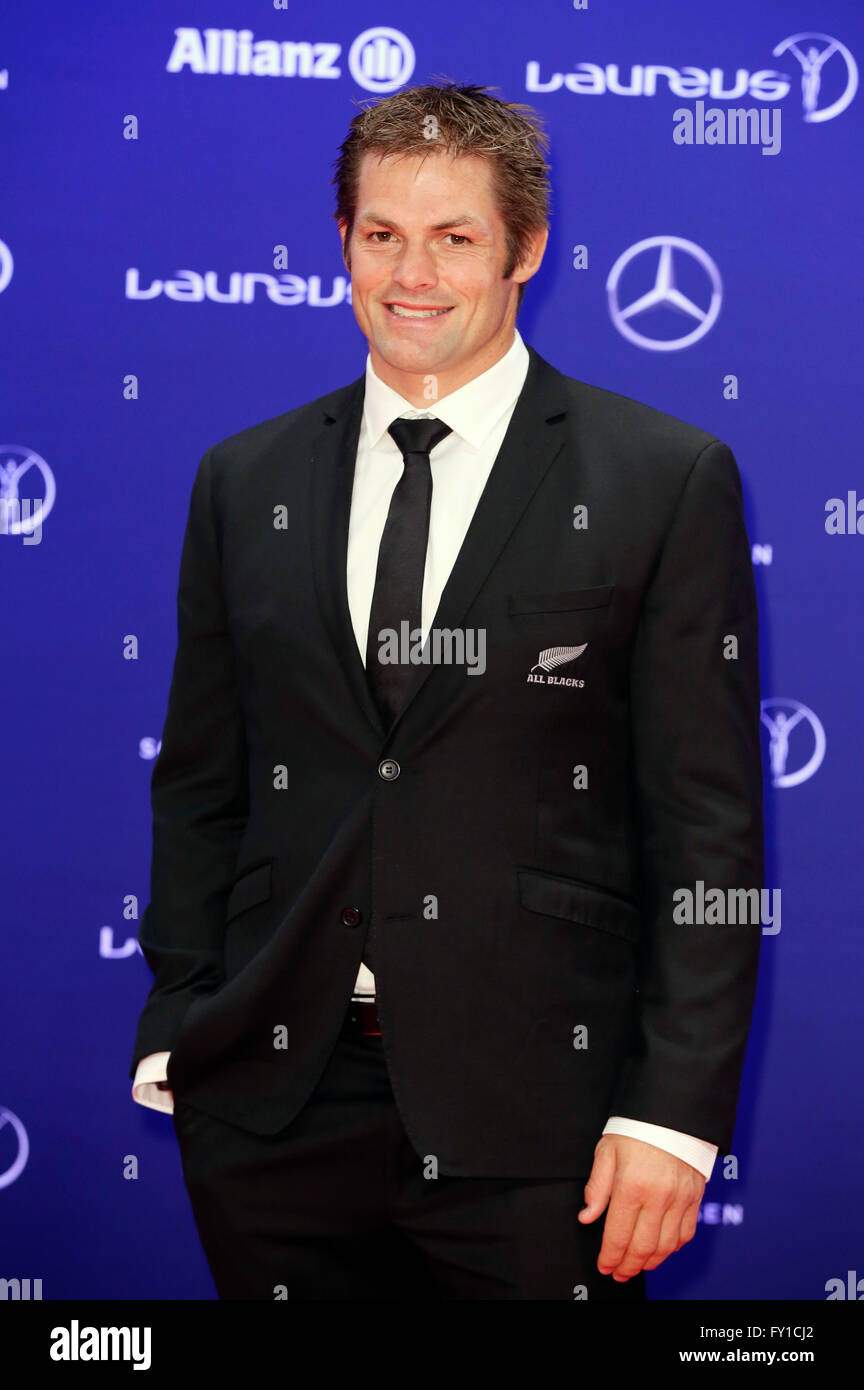 Berlin, Germany. 18th Apr, 2016. Richard Hugh 'Richie' McCaw attending ...