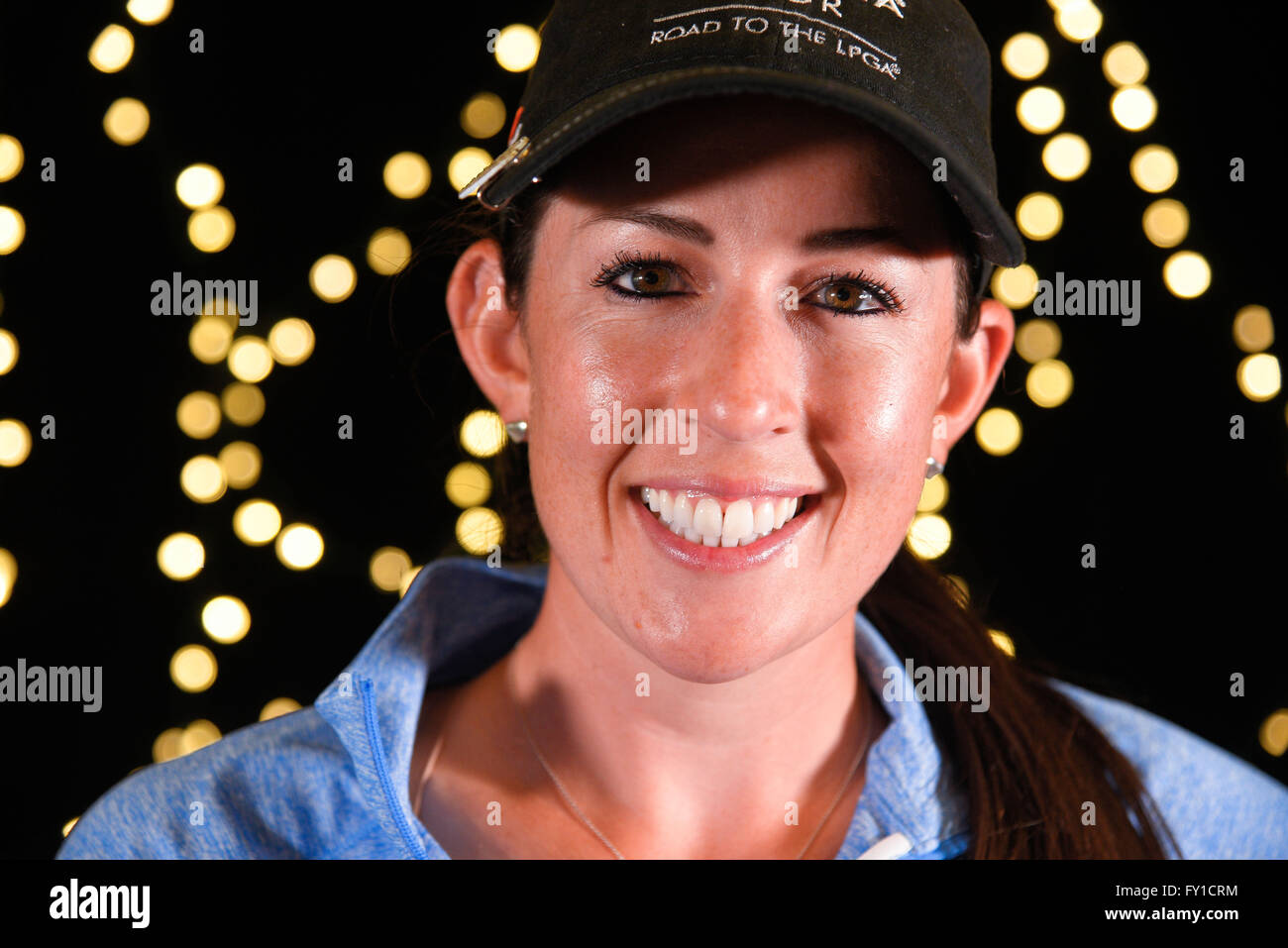 Sarasota, Florida, USA. 19th Apr, 2016. Emma Jandel during a portrait ...
