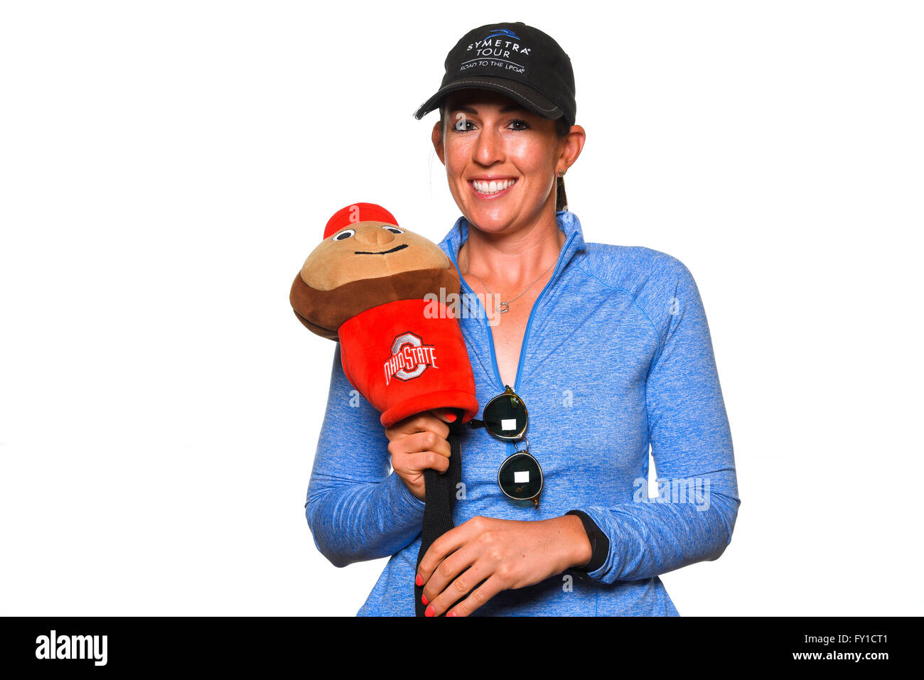 Sarasota, Florida, USA. 19th Apr, 2016. Emma Jandel during a portrait ...
