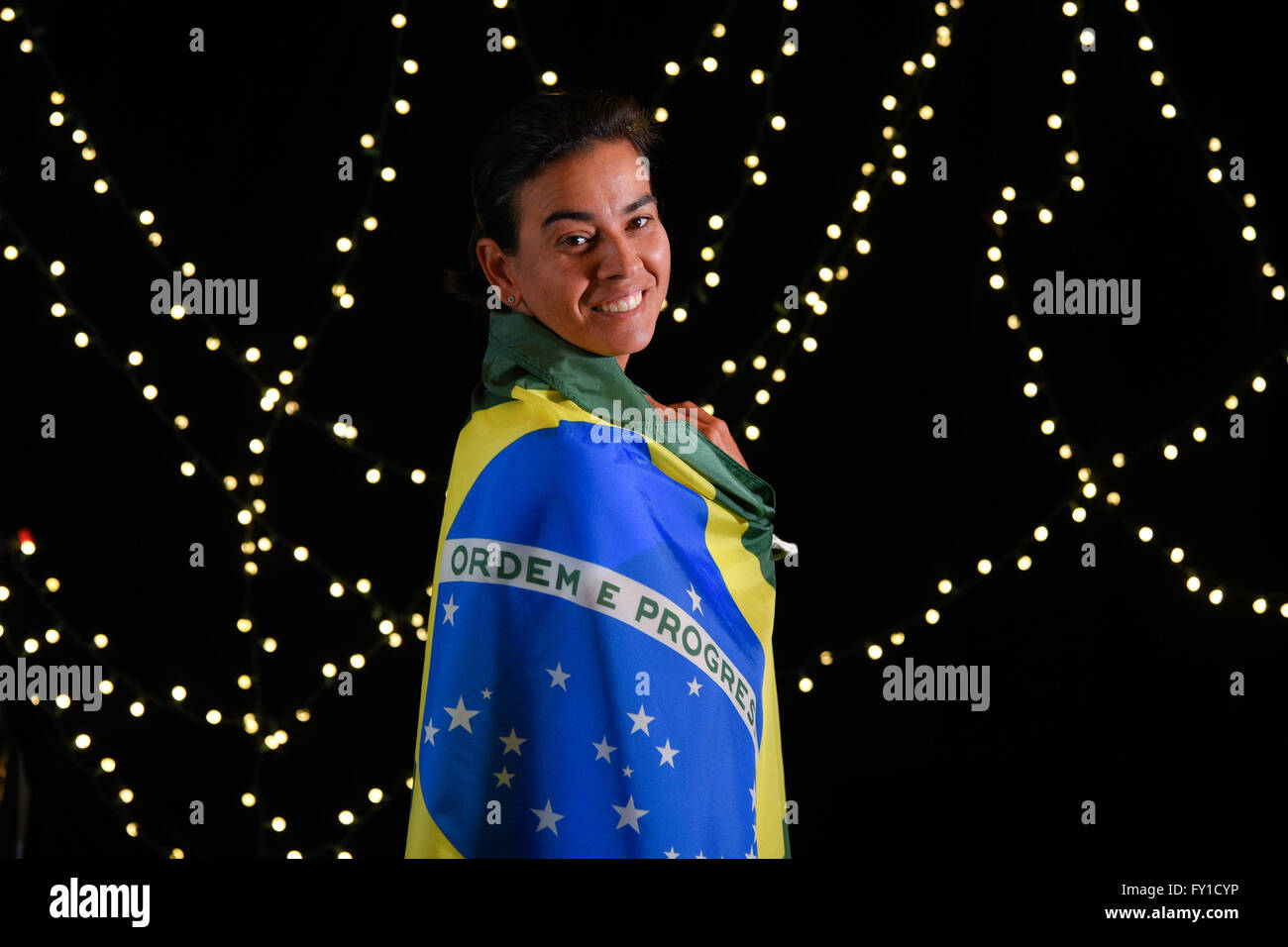 Sarasota, Florida, USA. 19th Apr, 2016. Candy Hannemann during a ...