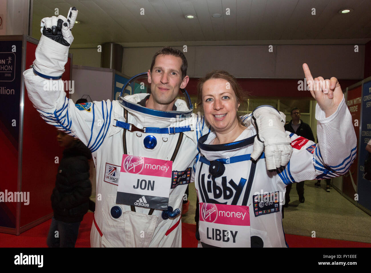 London, UK. 20 April 2016. Space experts and Guinness World Record ...