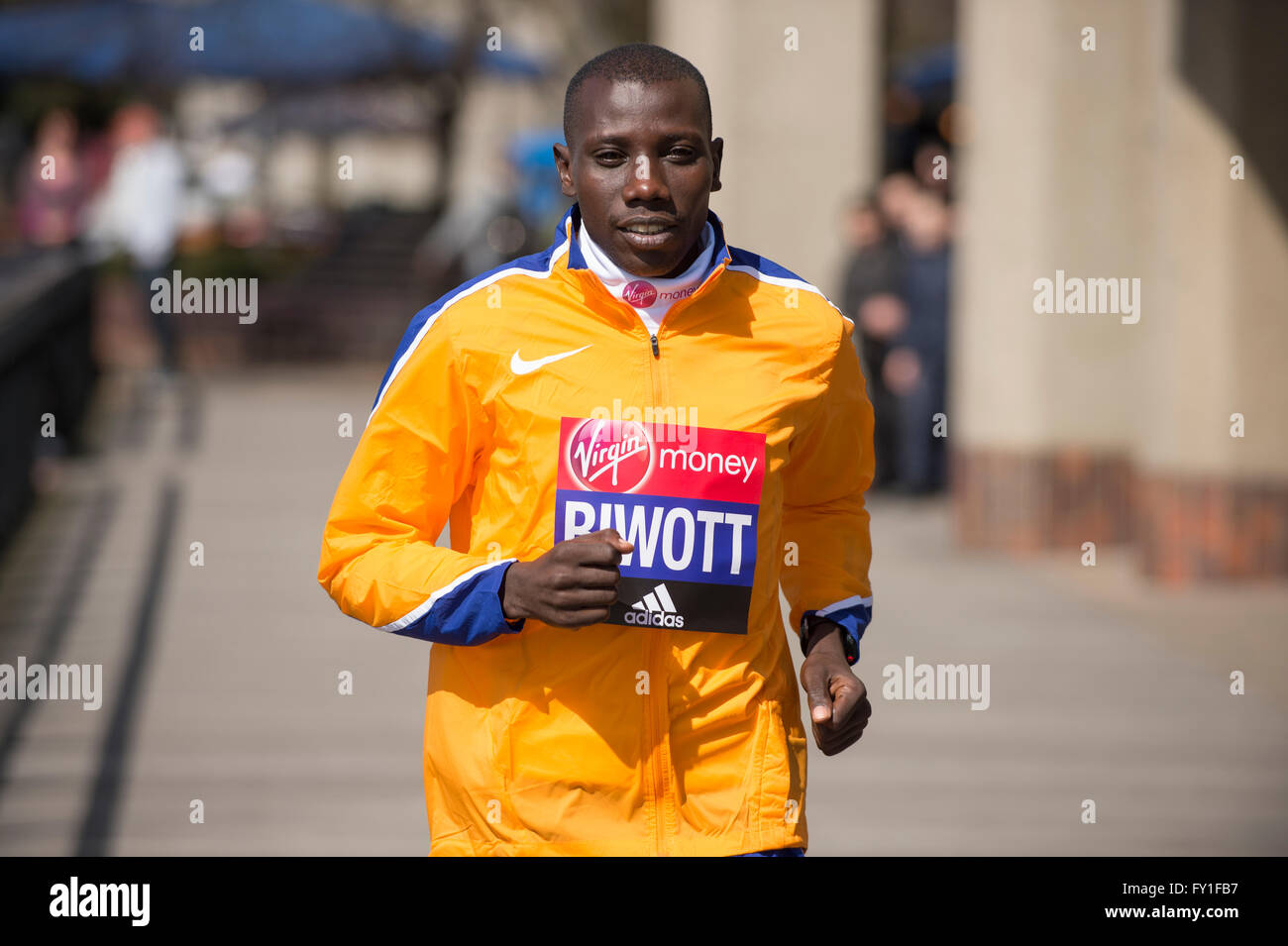 Tower Hotel, London, UK. 20th April, 2016. Stanley Biwott (KEN ...