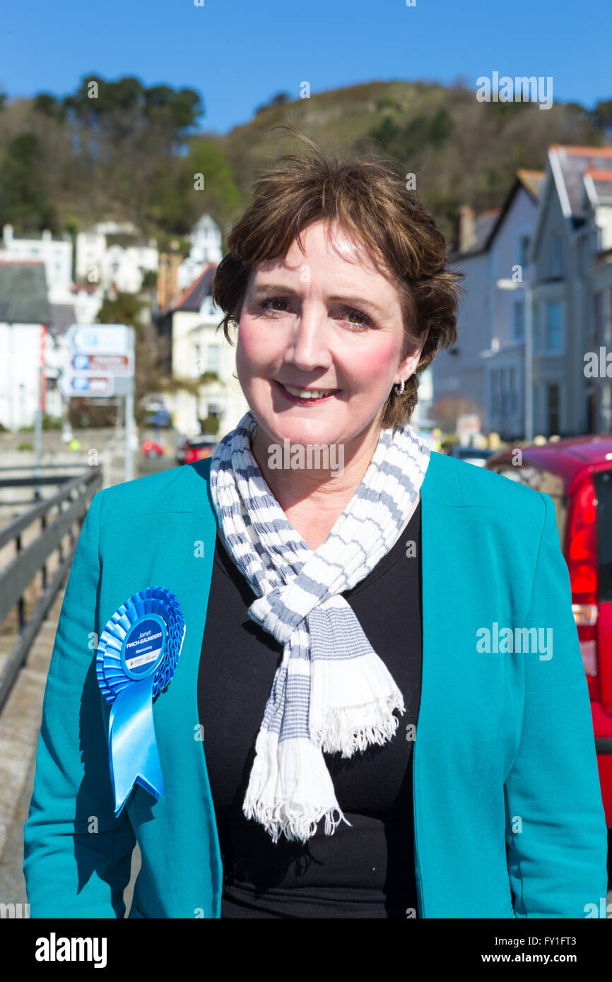 Llandudno, Wales, UK. 20th April, 2016. Janet Finch-Saunders Welsh ...