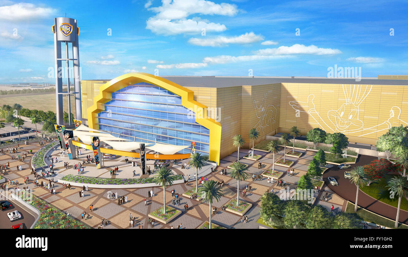 Dubai. 20th Apr, 2016. File photo shows an impression drawing of the ...