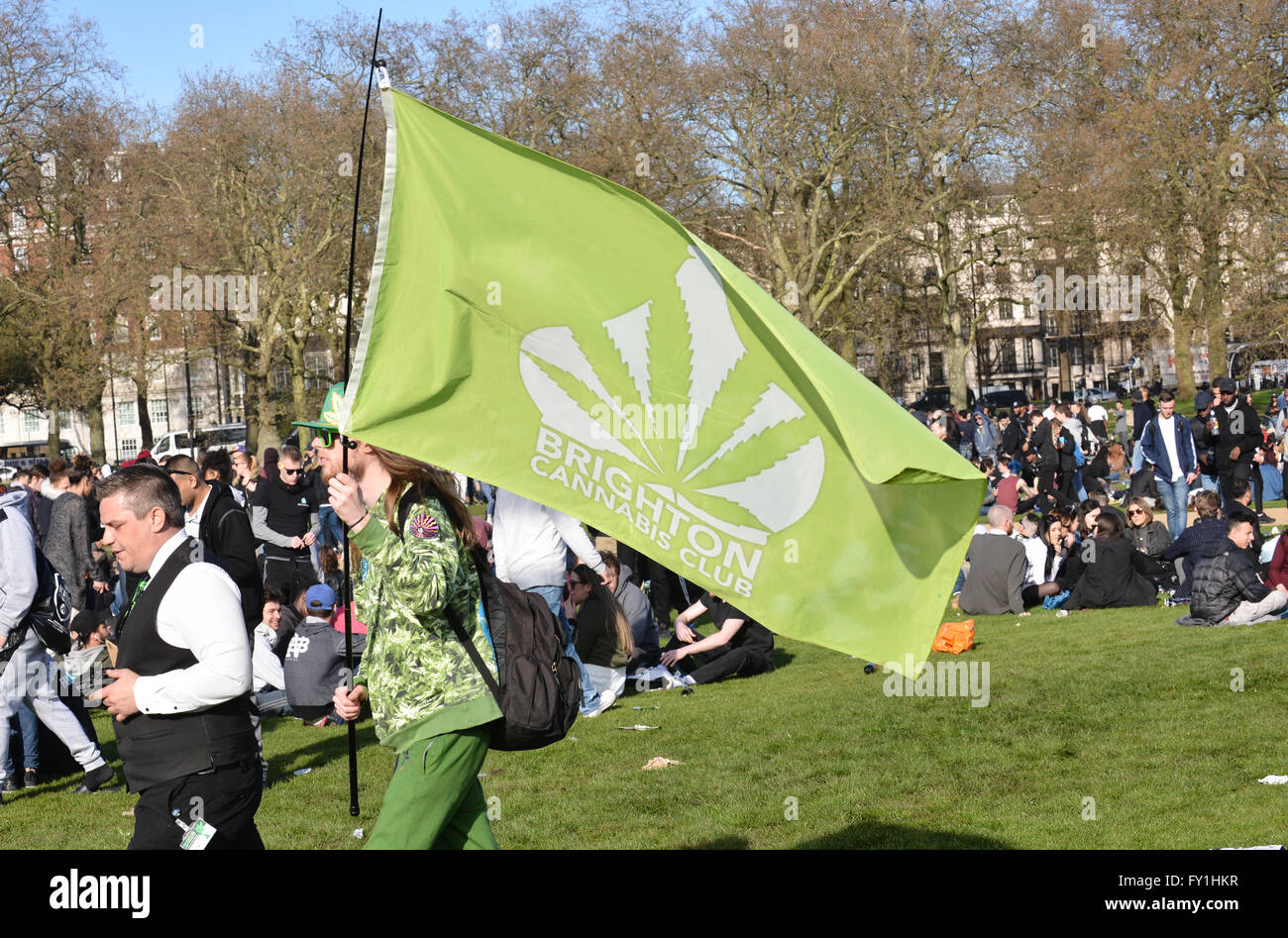 Hyde Park, London, UK. 20th April 2016. 420 Day: a celebration of ...