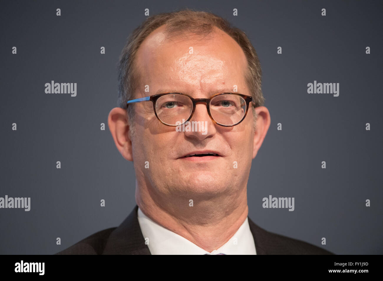 Michael Mandel, future board member of Commerzbank AG, during a ...