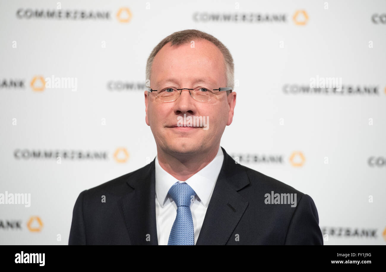 Michael Mandel, future board member of Commerzbank AG, poses during a ...
