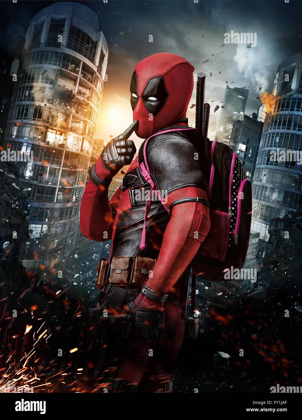 2016 deadpool ryan hi-res stock photography and images - Alamy