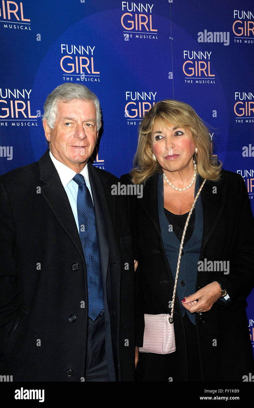 London, UK. 20th Apr, 2016. Eve Pollard attending the FUNNYGIRL the ...