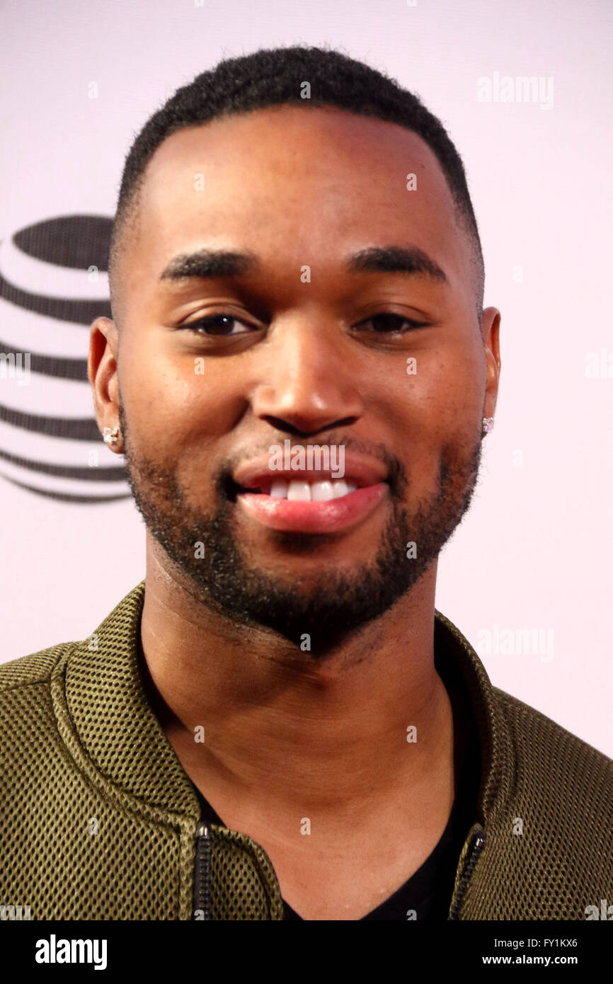 New York, New York, USA. 20th Apr, 2016. Actor TYE WHITE attends the ...