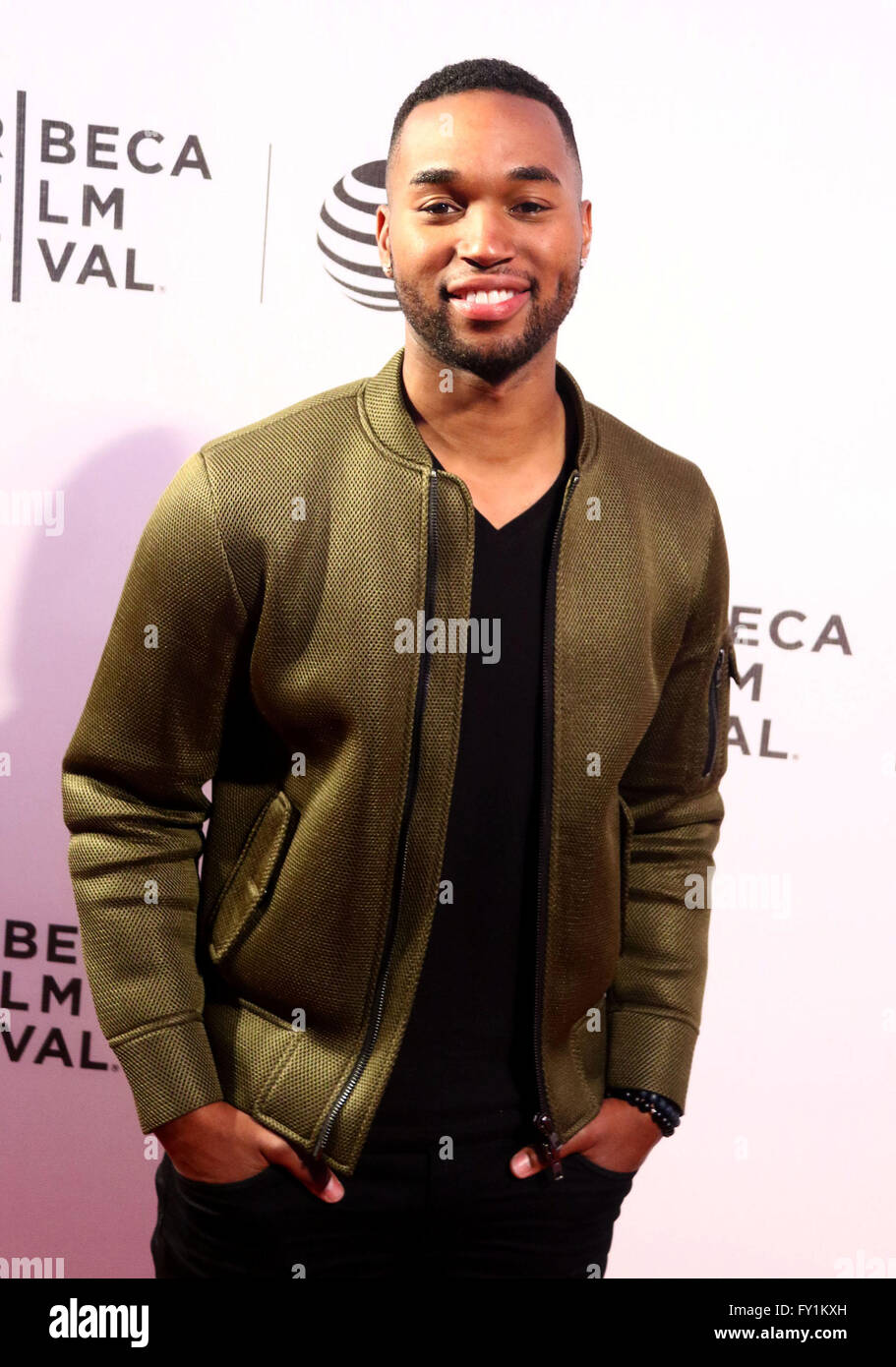 New York, New York, USA. 20th Apr, 2016. Actor TYE WHITE attends the ...