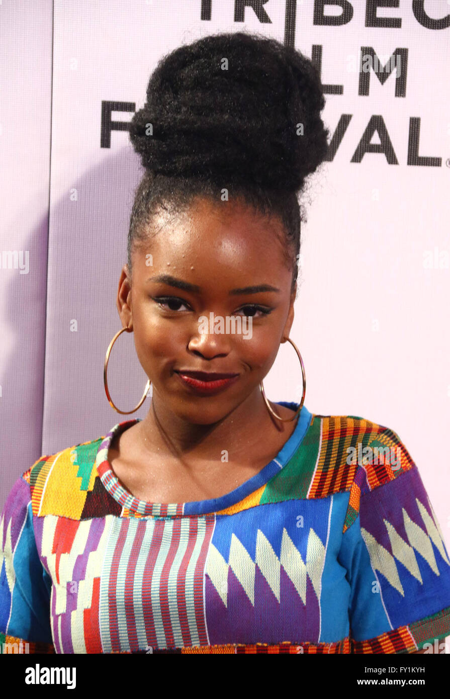 New York, New York, USA. 20th Apr, 2016. Actress LOVIE SIMONE attends ...