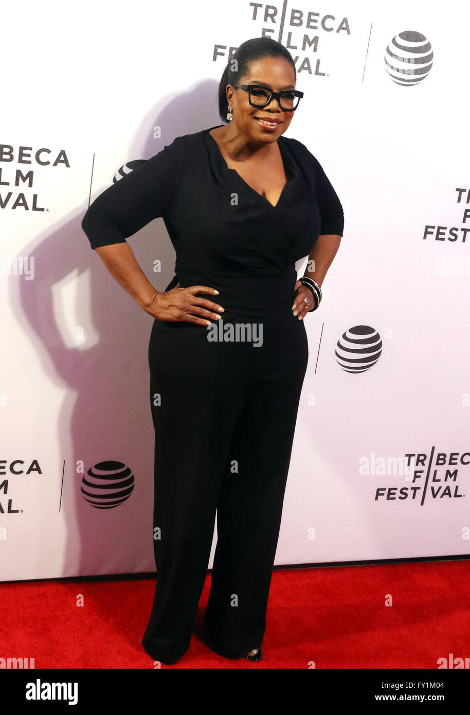New York, New York, USA. 20th Apr, 2016. Producer OPRAH WINFREY attends ...