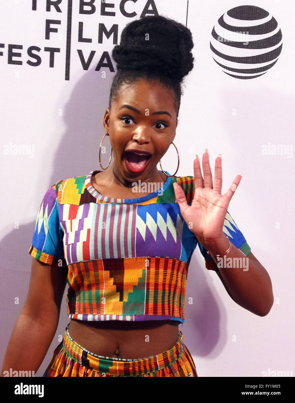 New York, New York, USA. 20th Apr, 2016. Actress LOVIE SIMONE attends ...
