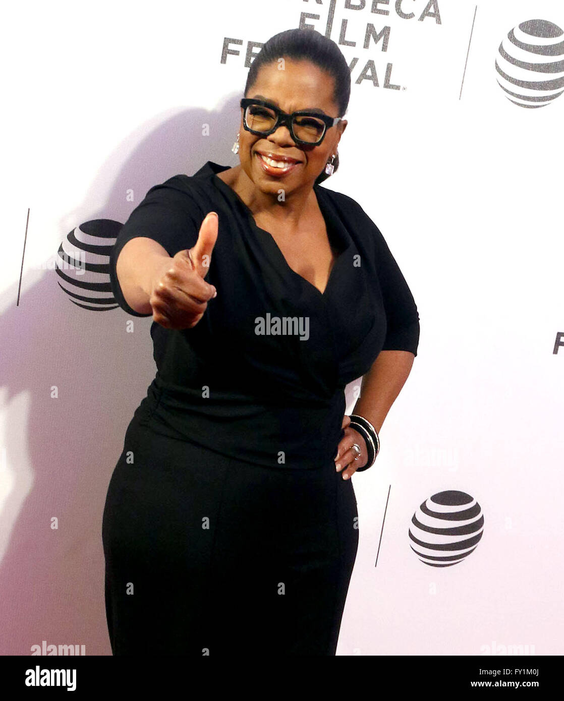 New York, New York, USA. 20th Apr, 2016. Producer OPRAH WINFREY attends ...