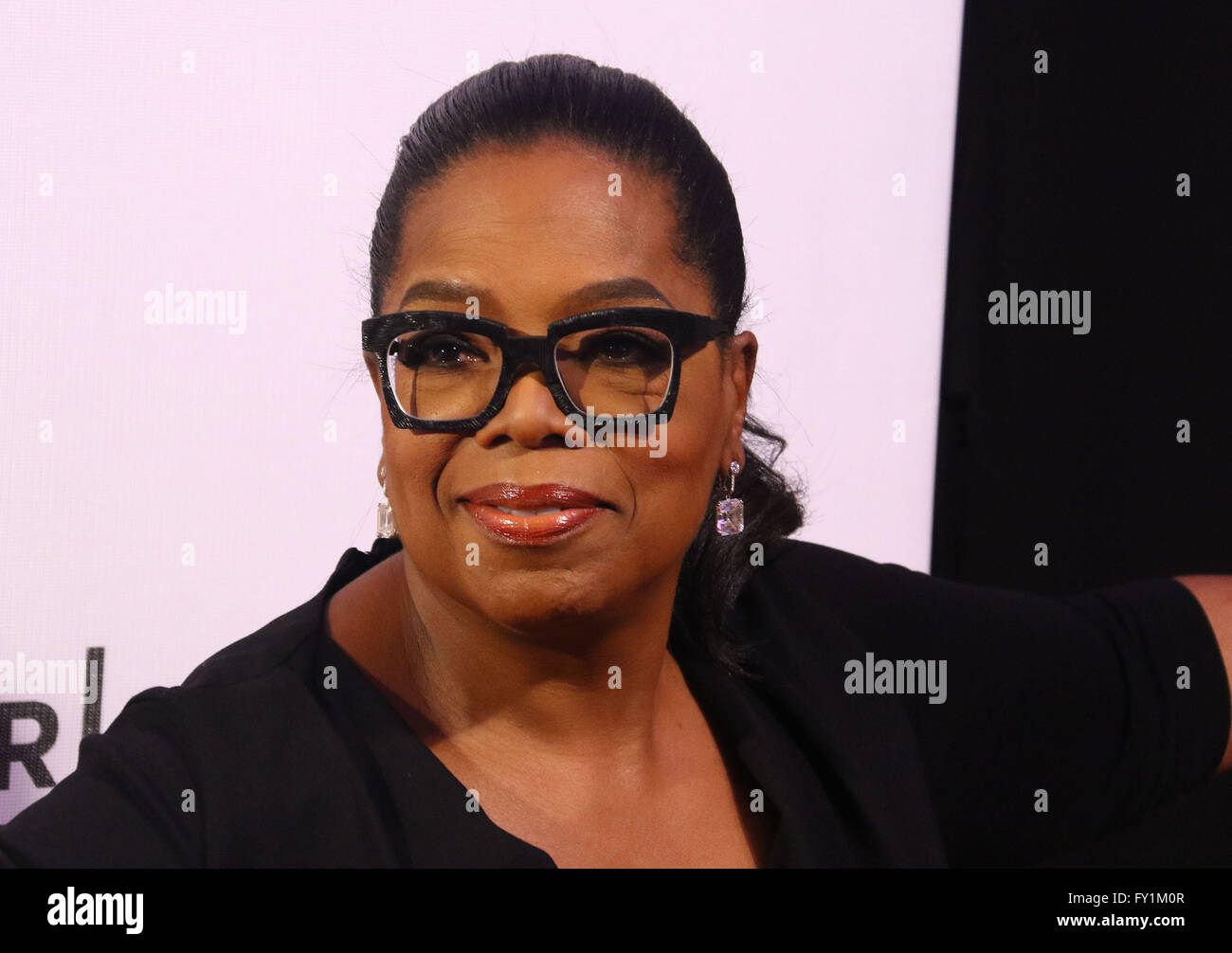 New York, New York, USA. 20th Apr, 2016. Producer OPRAH WINFREY attends ...