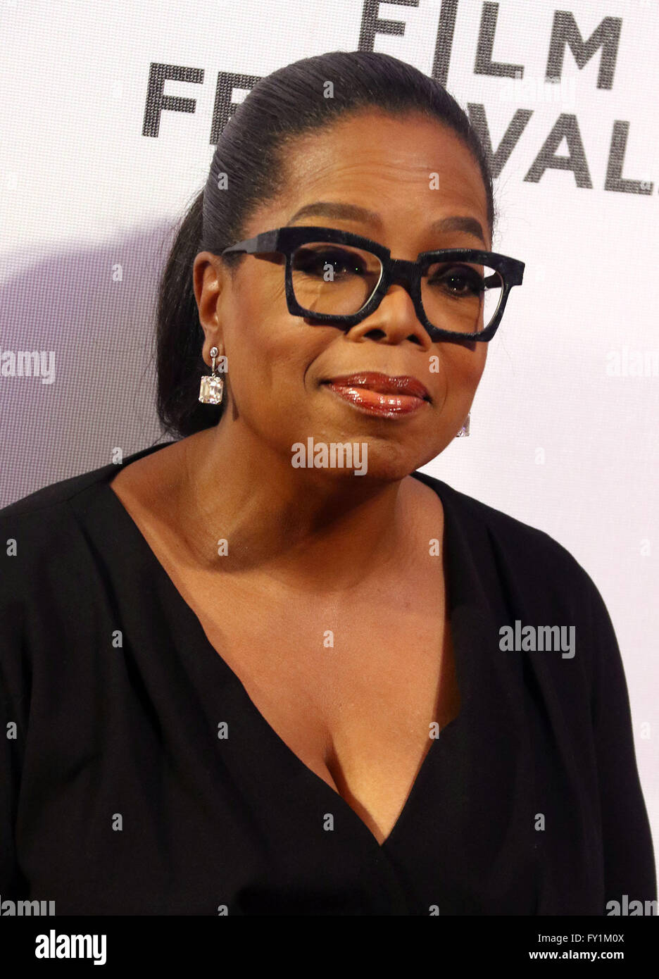 New York, New York, USA. 20th Apr, 2016. Producer OPRAH WINFREY attends ...