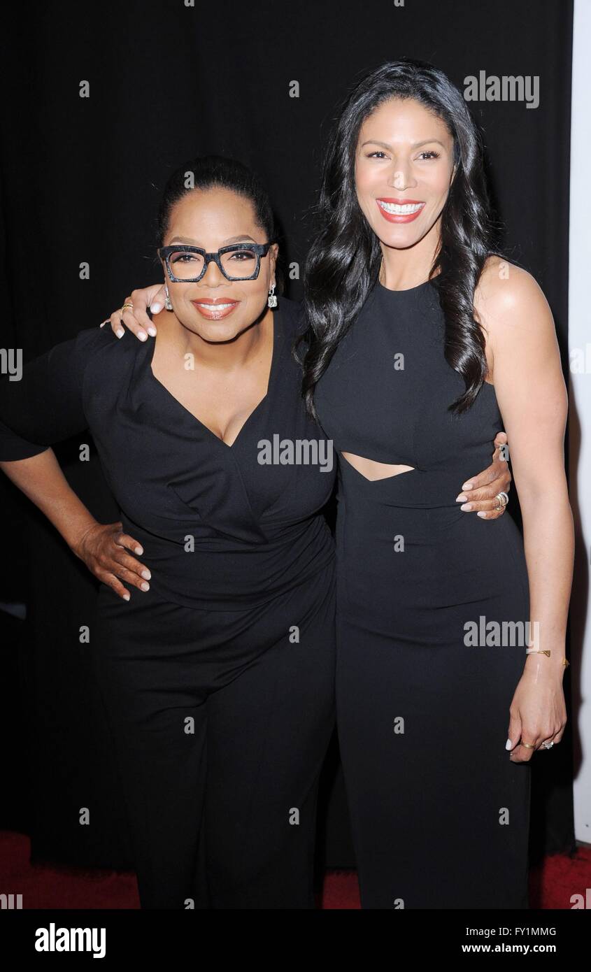 New York, NY, USA. 20th Apr, 2016. Oprah Winfrey, Merle Danridge at ...