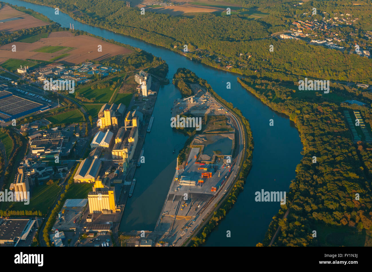 France metz aerial hi-res stock photography and images - Alamy