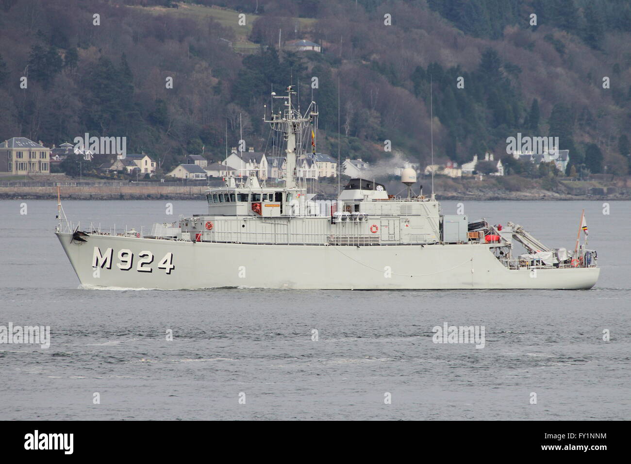 BNS Primula (M924), a Flower-class (Tripartite) minesweeper of the ...