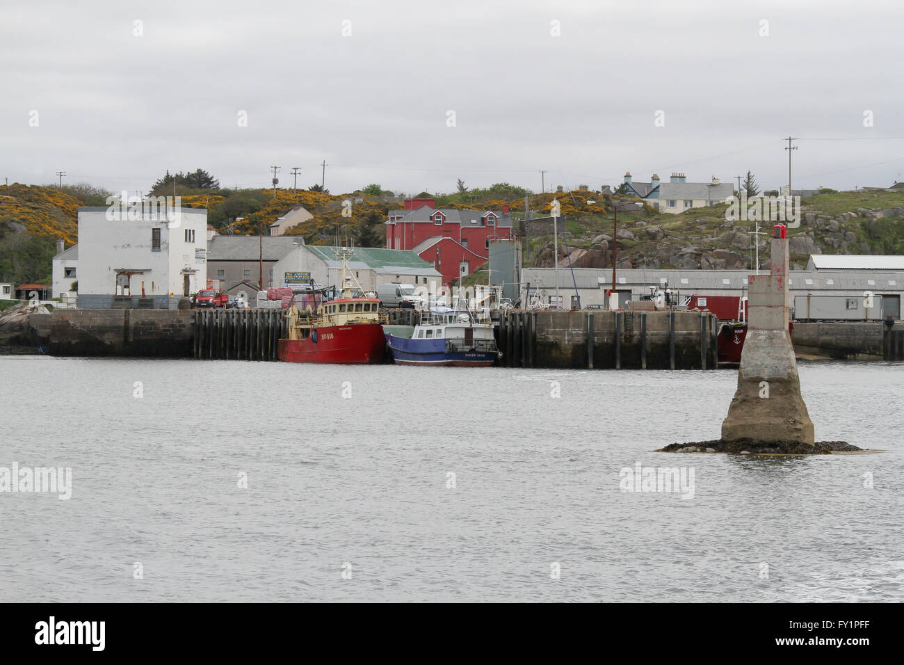 The harbour at Burtonport, County Donegal, Ireland Stock Photo - Alamy