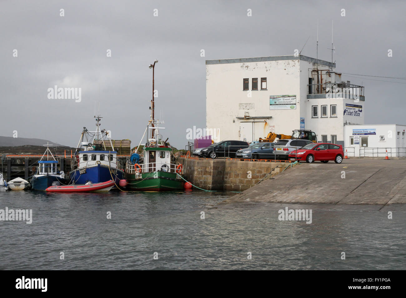 The harbour at Burtonport, County Donegal, Ireland Stock Photo - Alamy