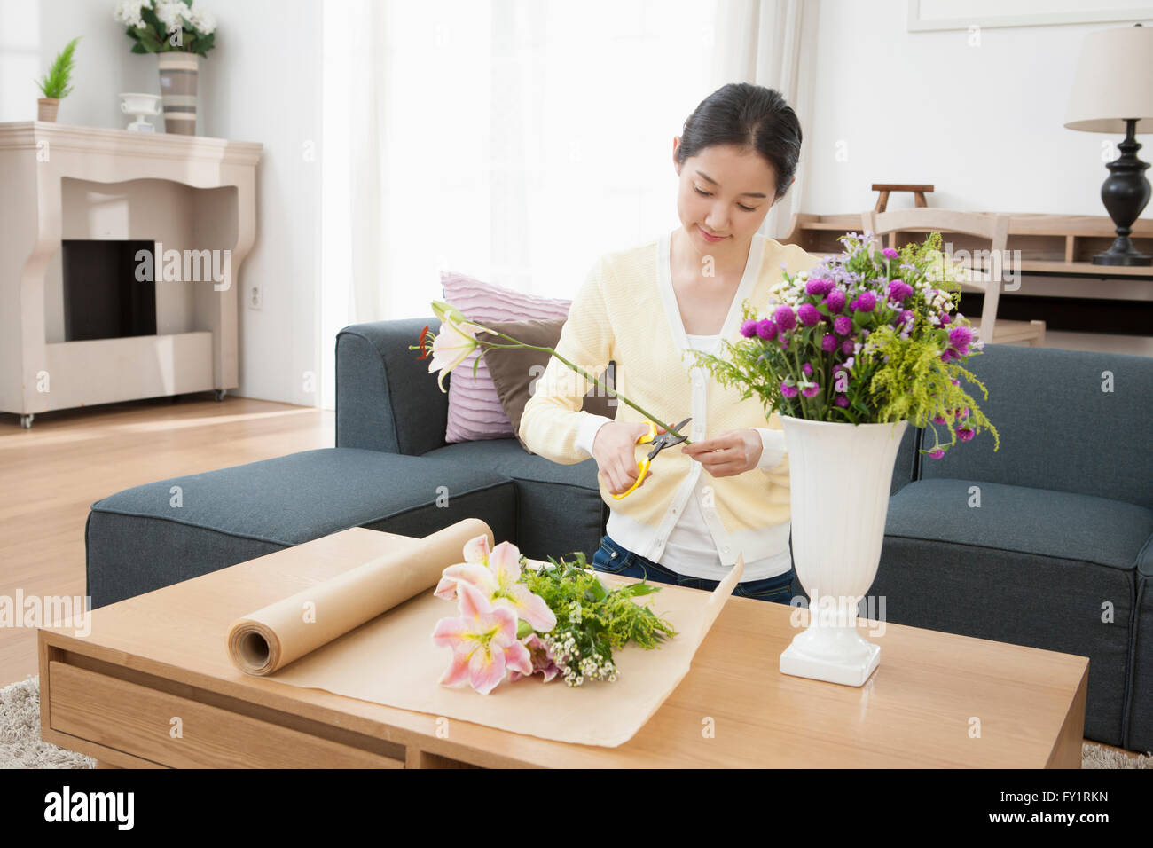 Korean arrangement hi-res stock photography and images - Alamy