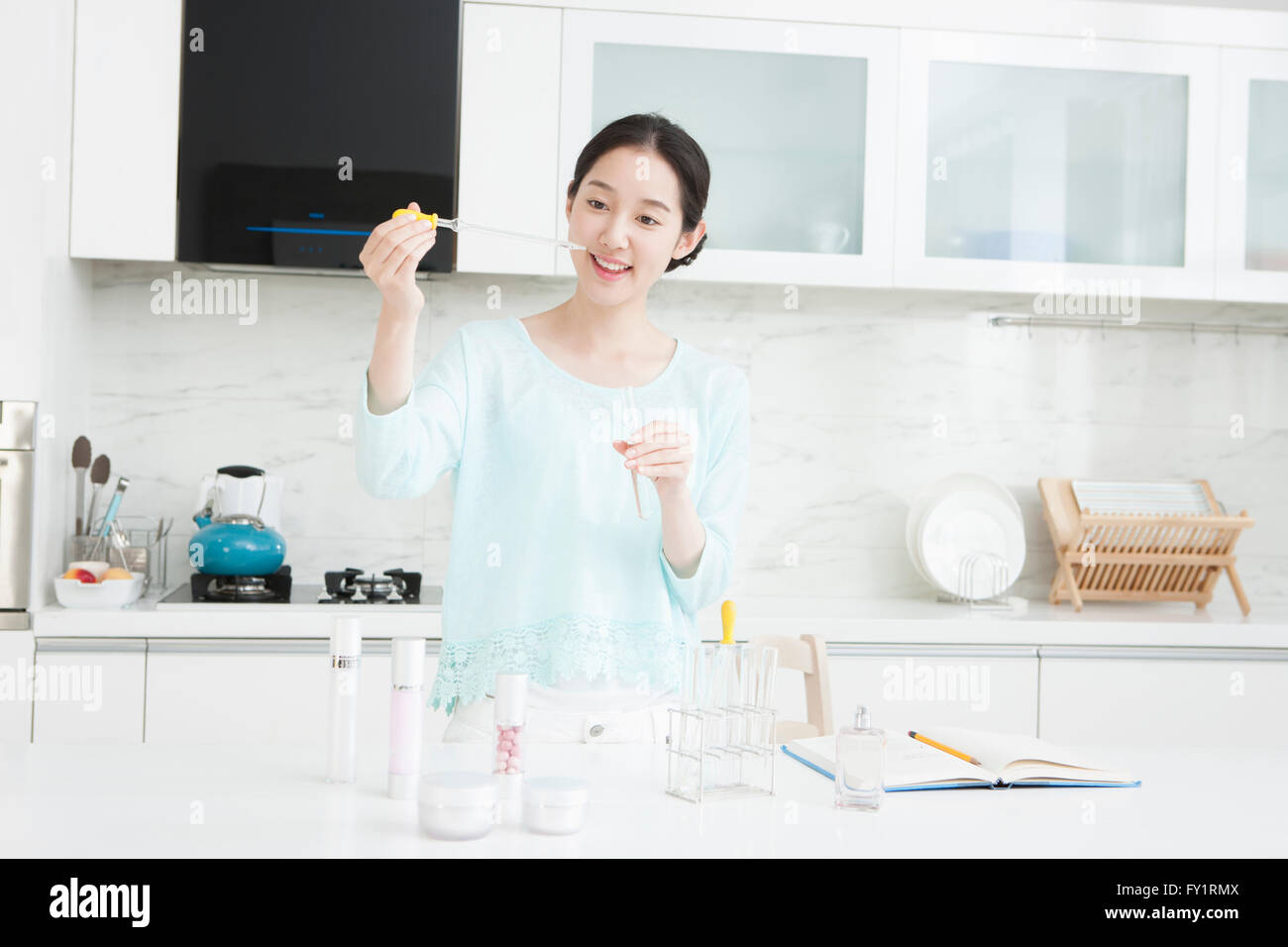 Kitchen concept woman in hi-res stock photography and images - Alamy