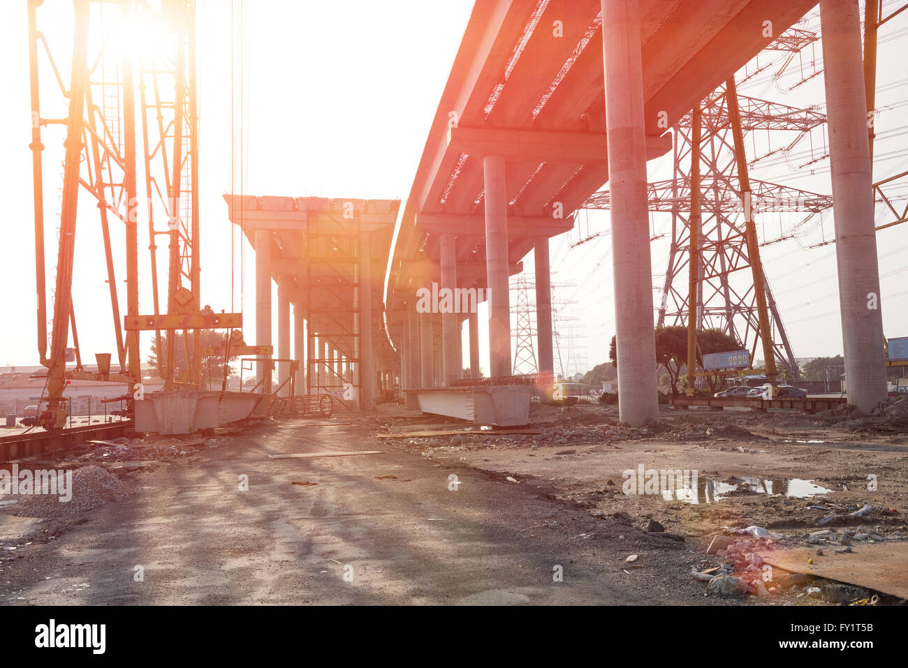 Highway concrete hi-res stock photography and images - Alamy