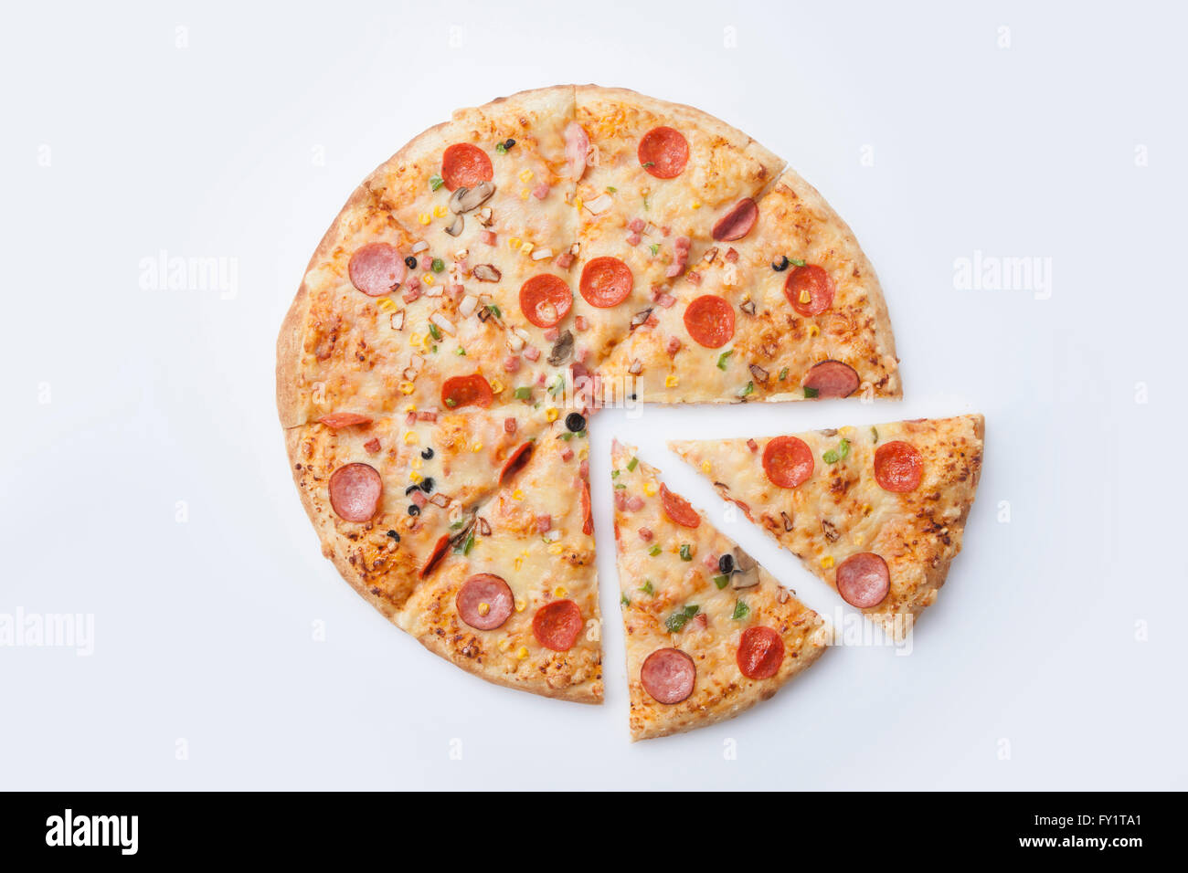 Pizza, fast food Stock Photo - Alamy