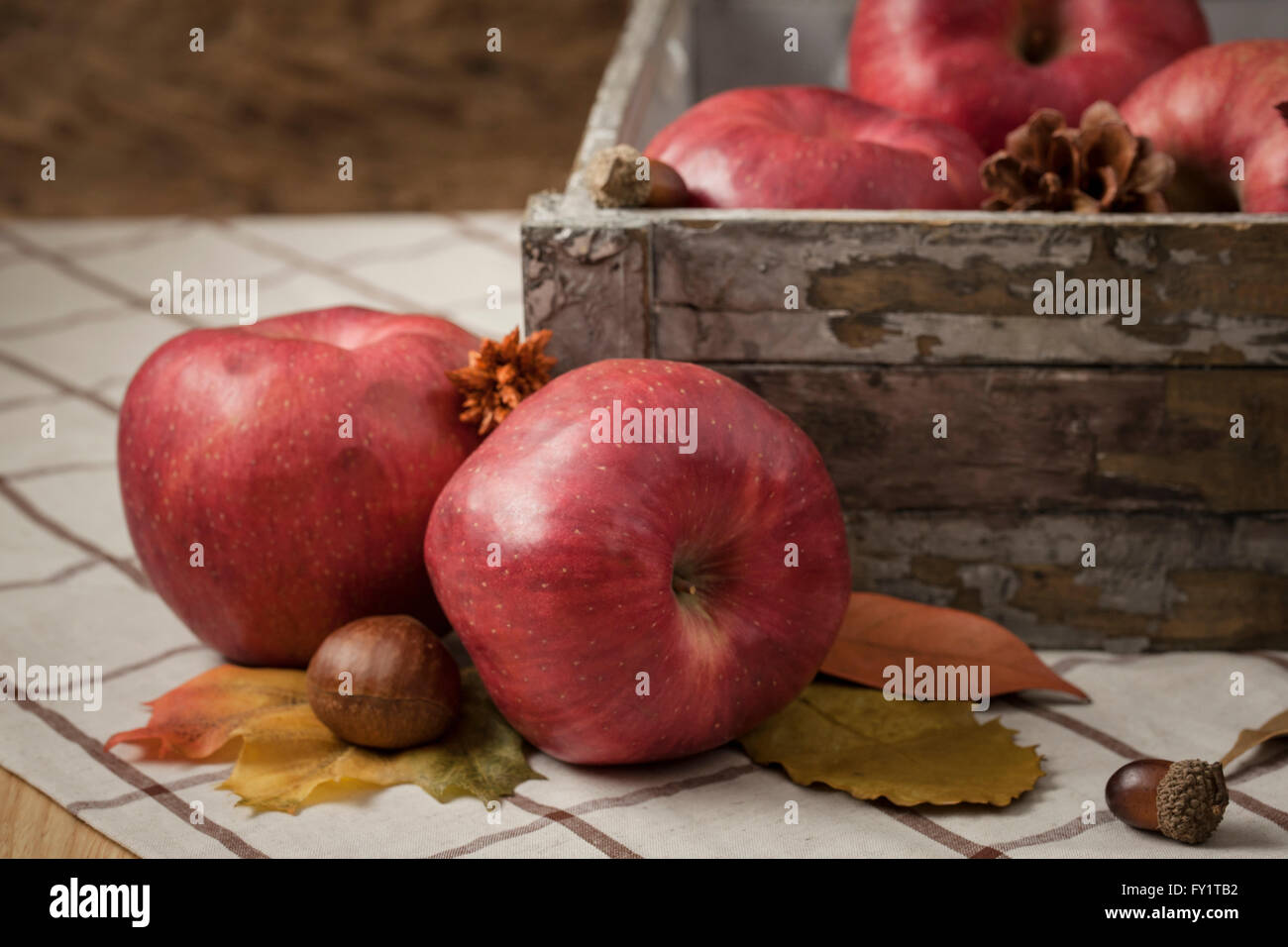 Autumn fruits, apples Stock Photo - Alamy