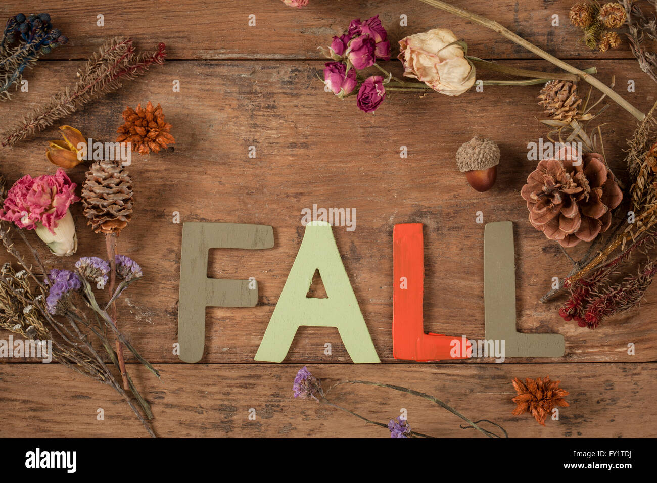 Fall word hi-res stock photography and images - Alamy