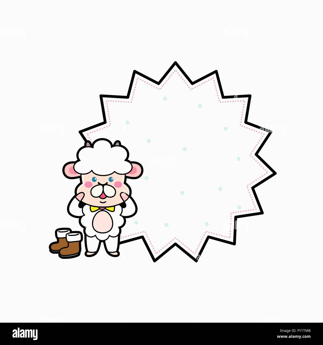 Dotted with sheep hi-res stock photography and images - Alamy