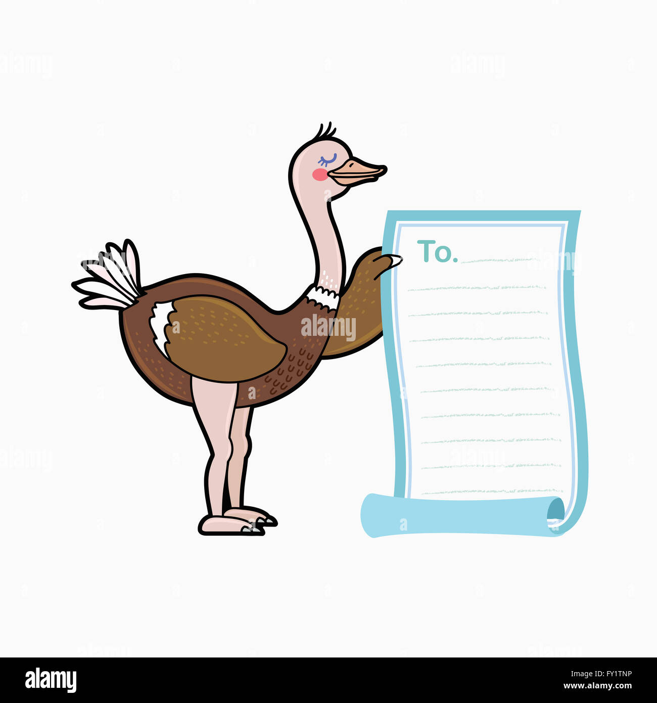 Ostrich eyes closed hi-res stock photography and images - Alamy