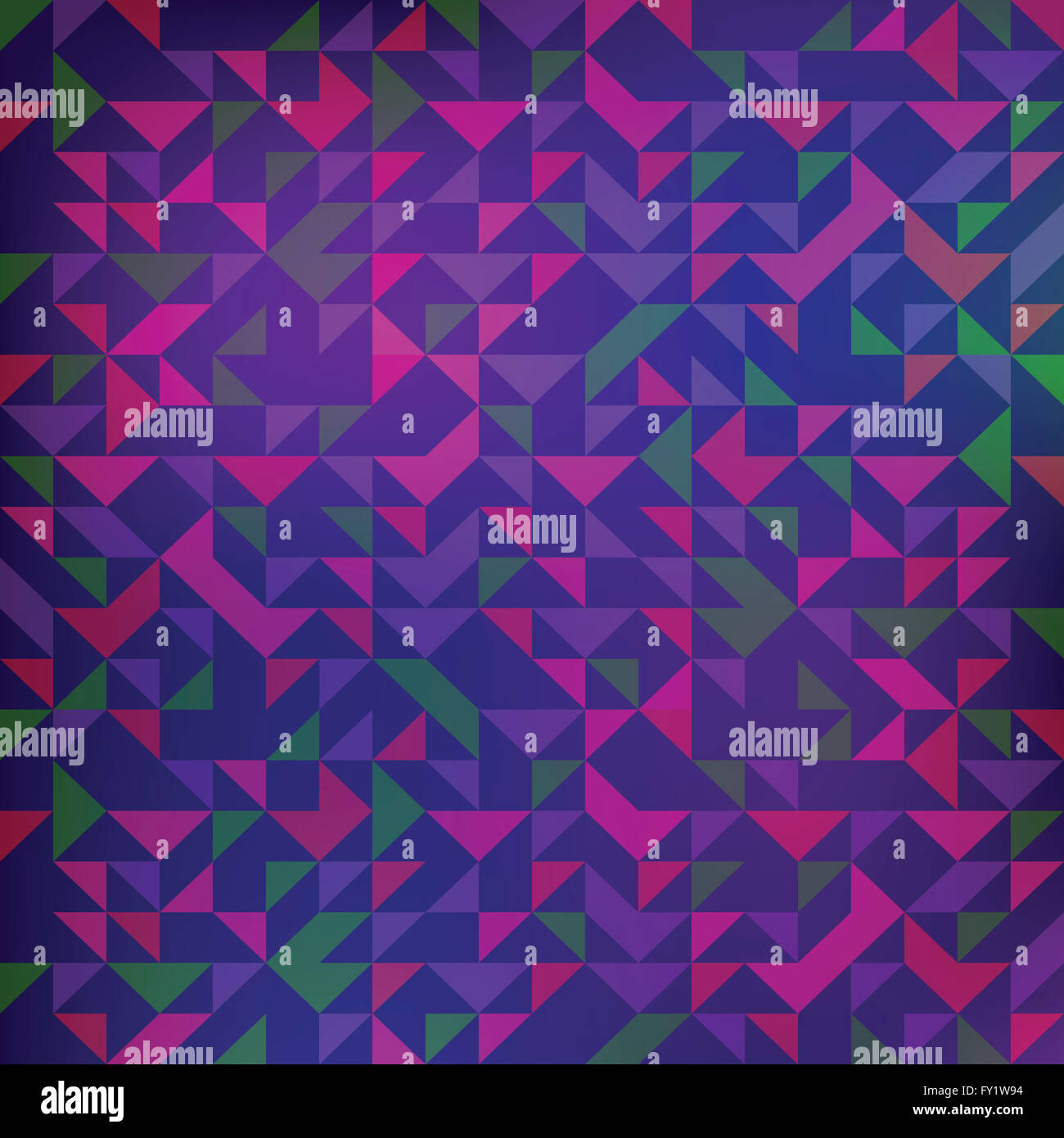 Mosaic pattern in purple and blue Stock Photo - Alamy