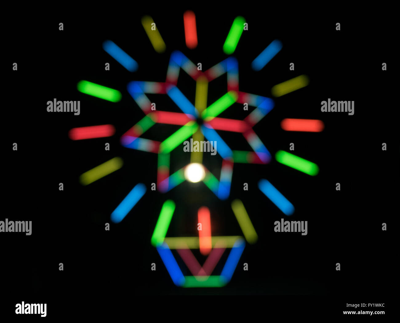 blurred light backgrounds in night light festival -Asia Thailand Stock ...