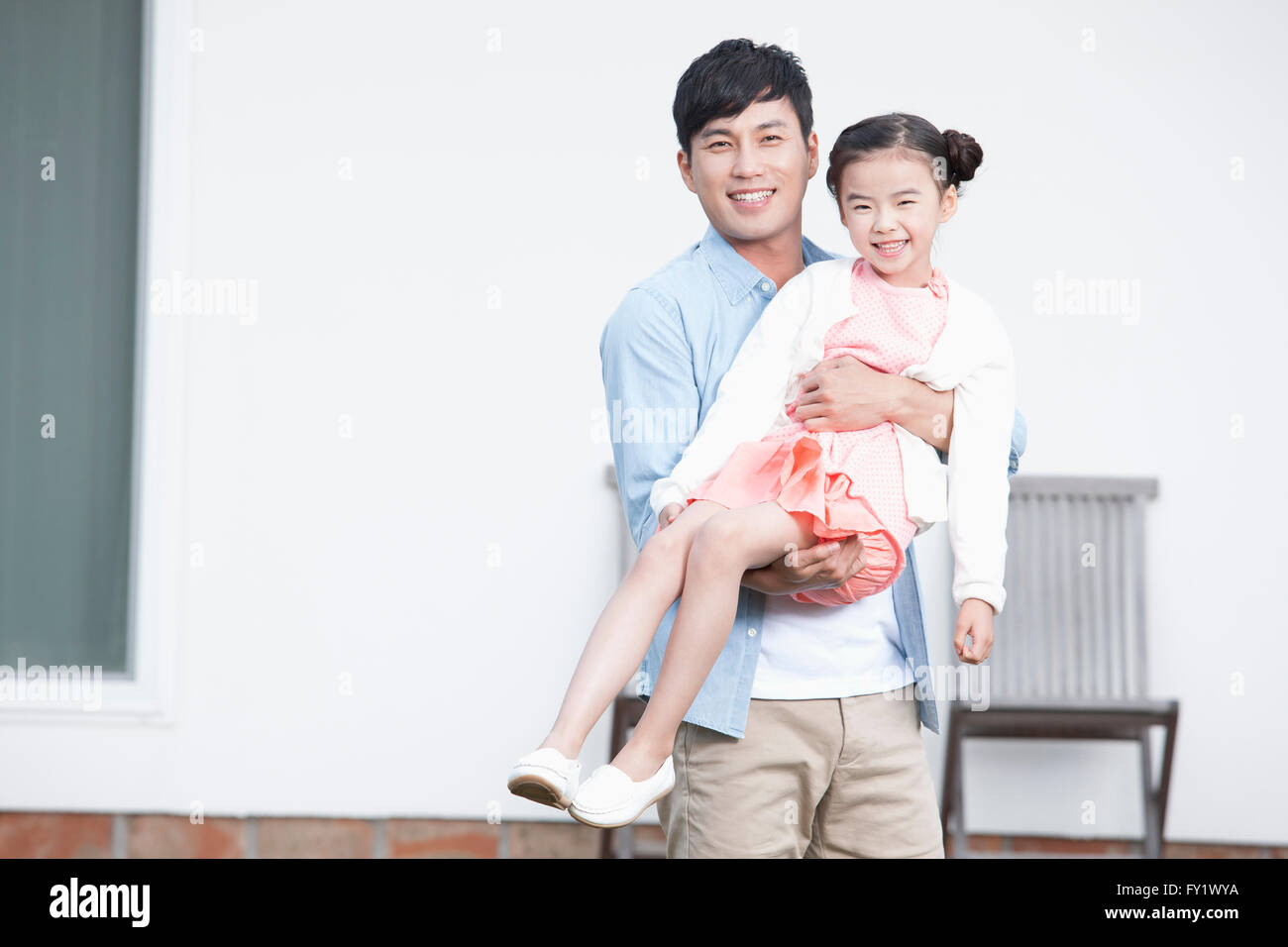 Daughter staring forward hi-res stock photography and images - Alamy