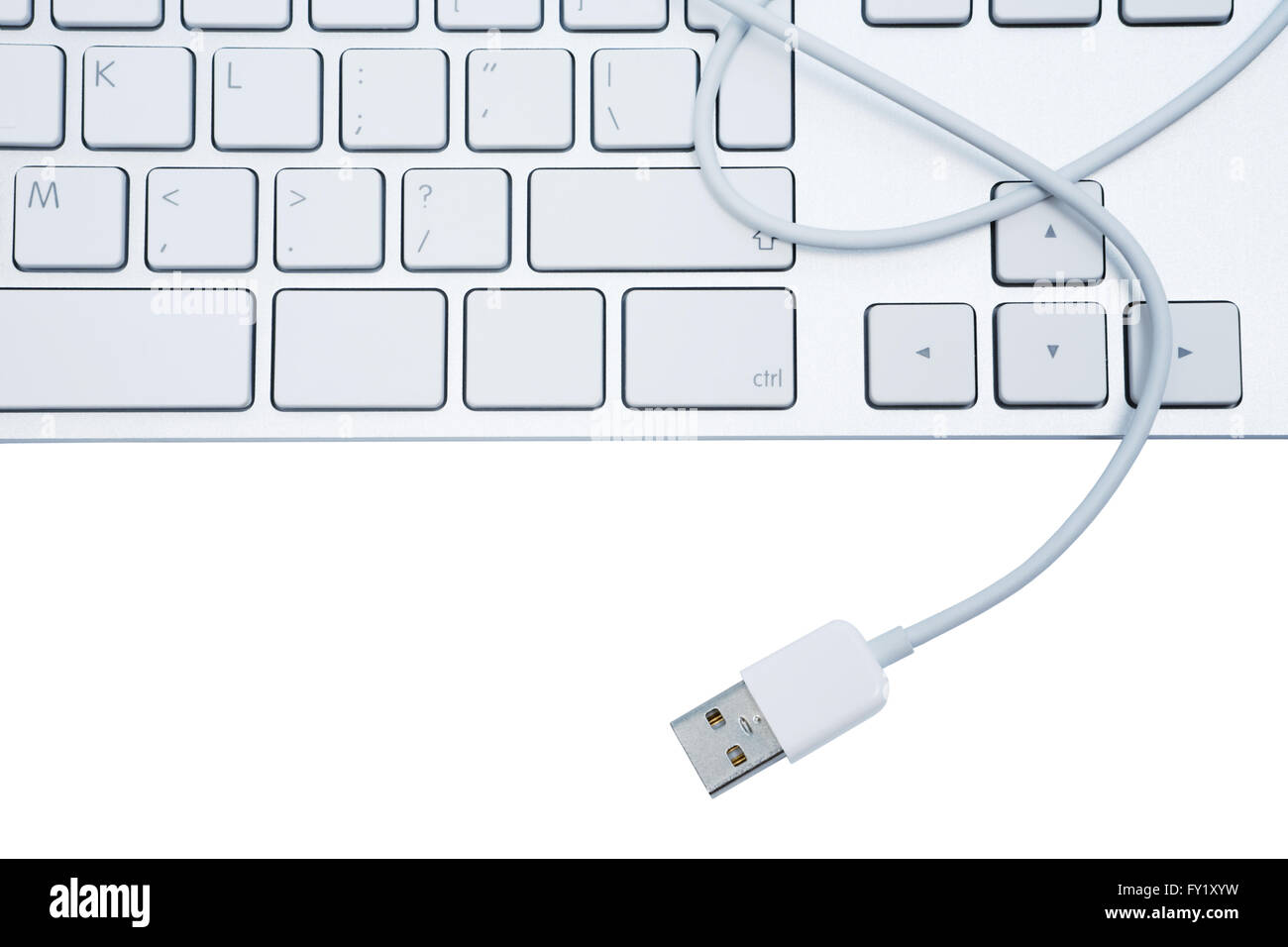 The modern and stylish keyboard for a computer Stock Photo - Alamy