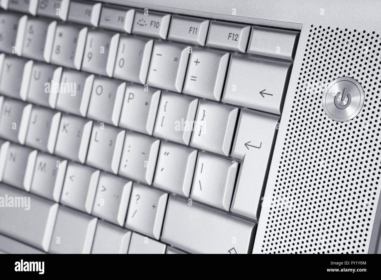 Power button laptop hi-res stock photography and images - Alamy