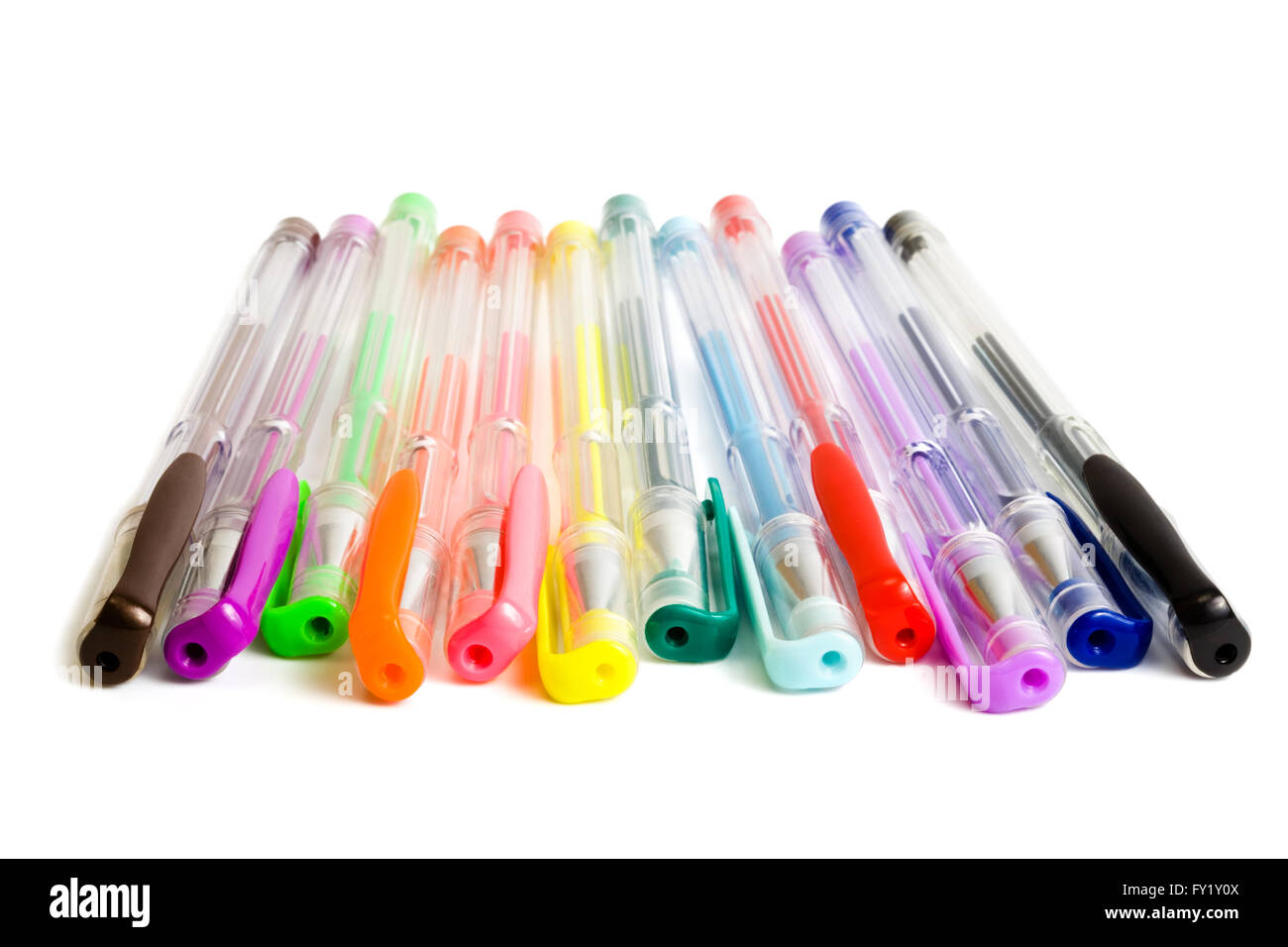 Purple ballpoint pens hi-res stock photography and images - Alamy