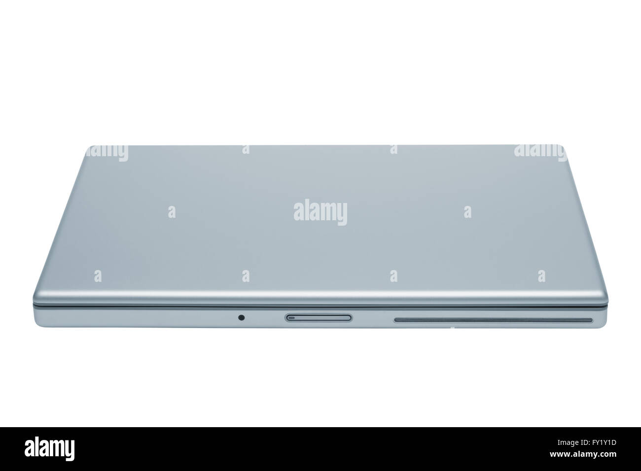 Modern and stylish laptop on a white background Stock Photo - Alamy