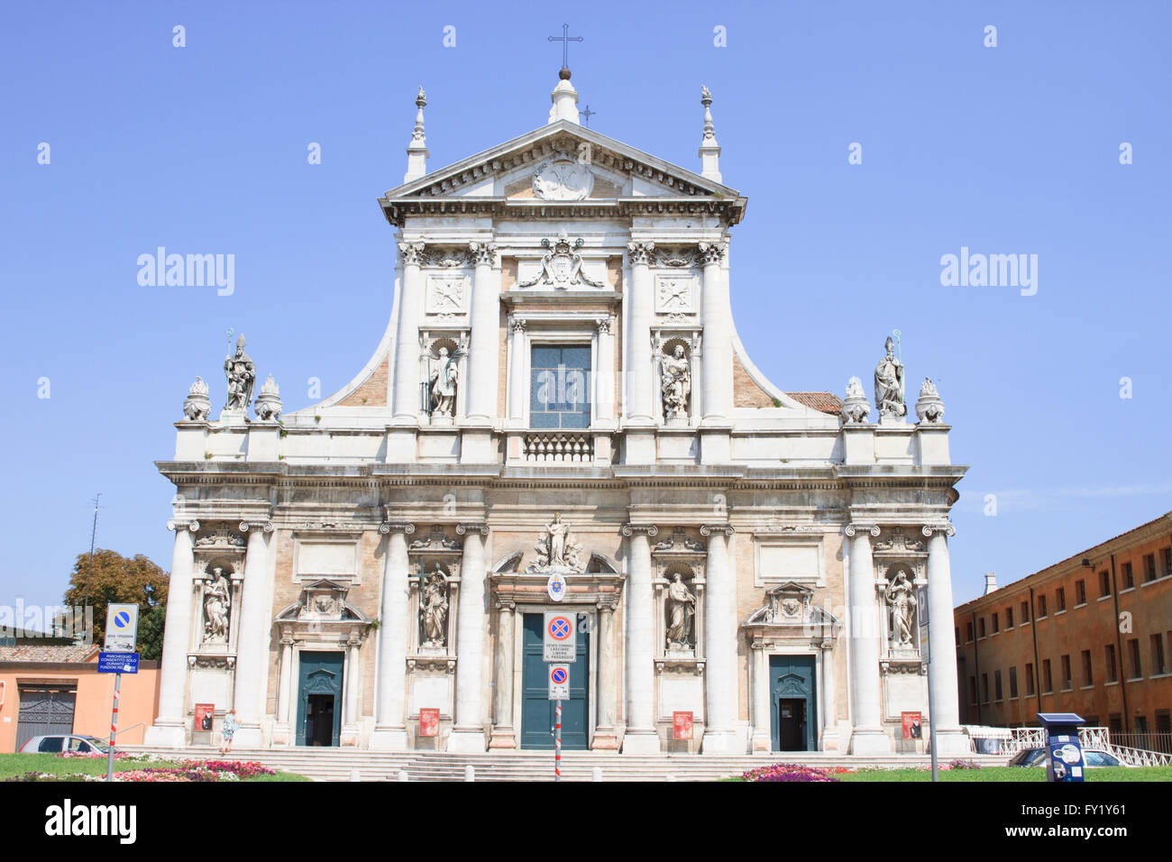 Parrocchia Santa Maria in Porto in Ravenna, Italy Stock Photo - Alamy