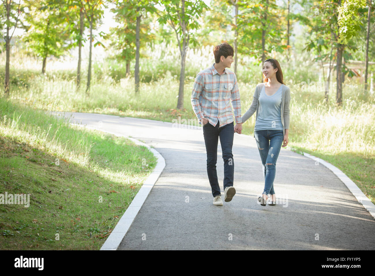 Talking walk hi-res stock photography and images - Alamy