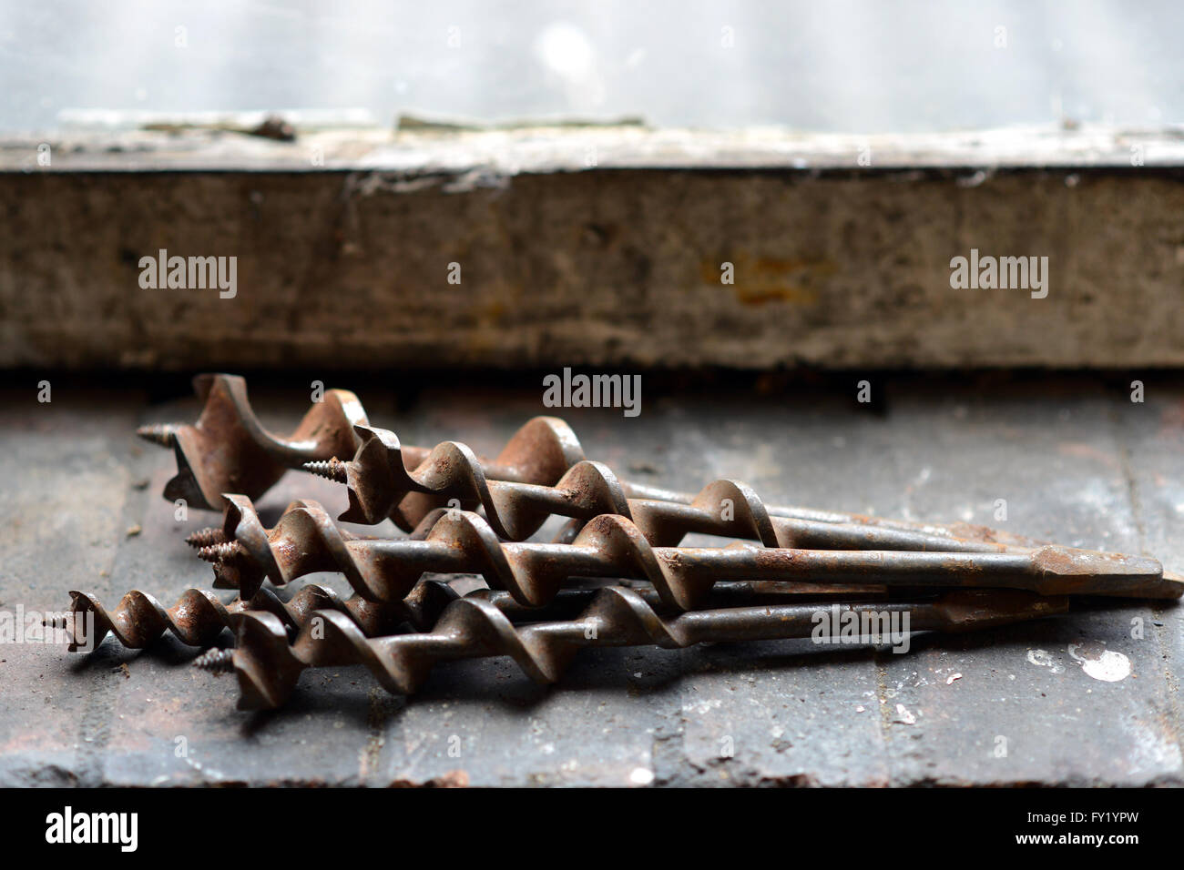 Drills bits hi-res stock photography and images - Alamy