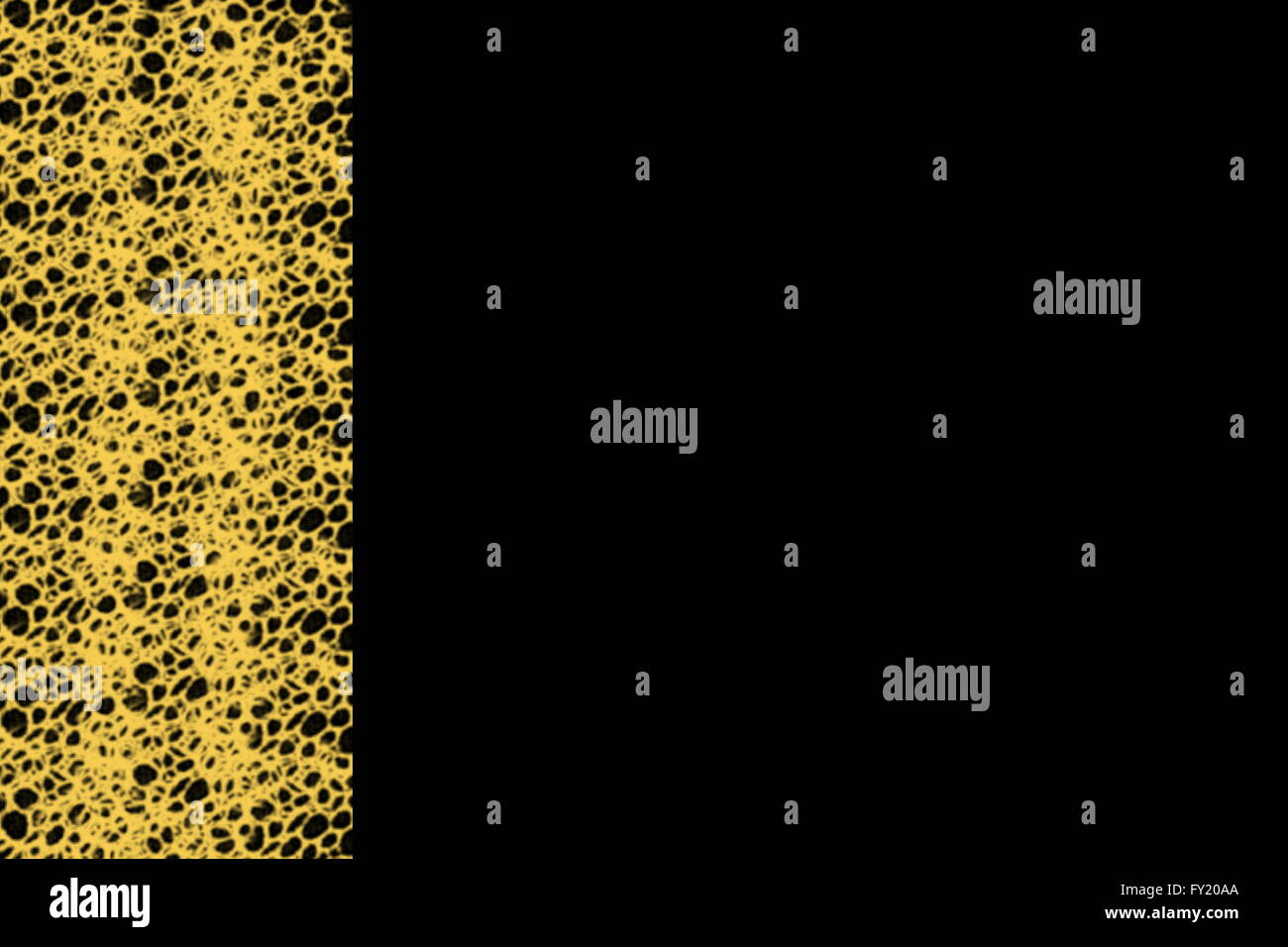 black background with yellow hole pattern Stock Photo - Alamy