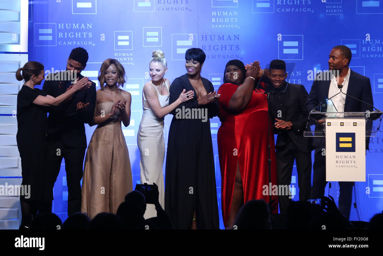 Human Rights Campaign 2016 Los Angeles Gala Dinner Inside Featuring