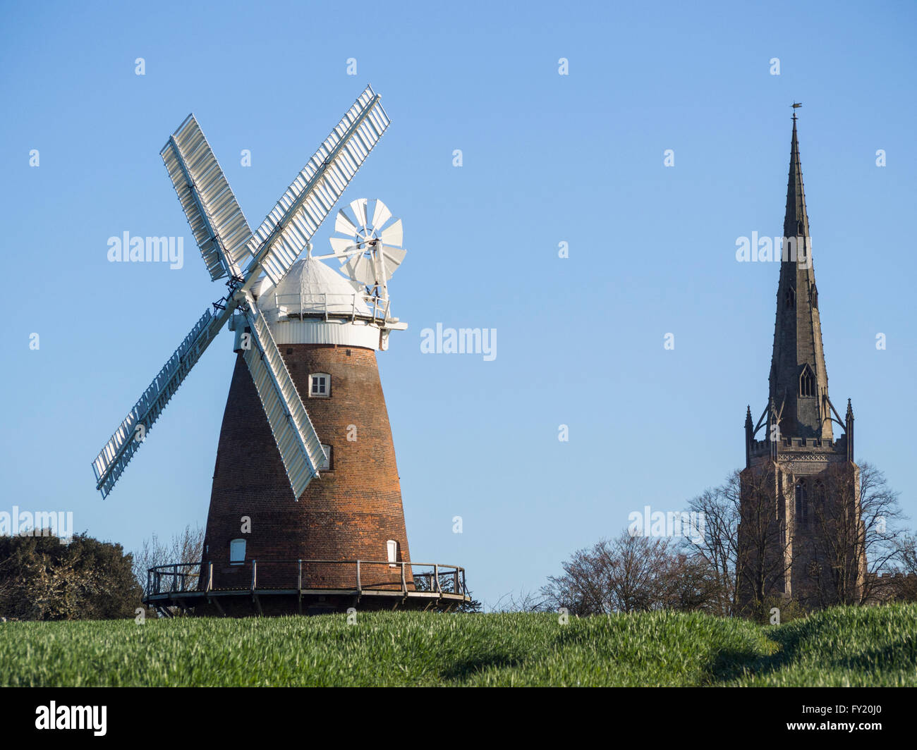 John webbs windmill thaxted essex hi-res stock photography and images ...