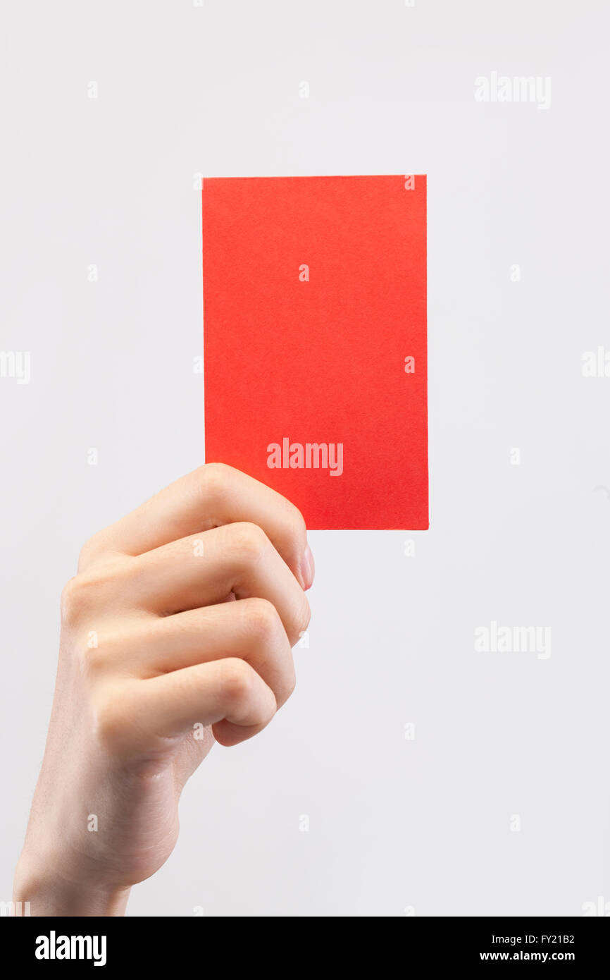 Hand held card hi-res stock photography and images - Alamy