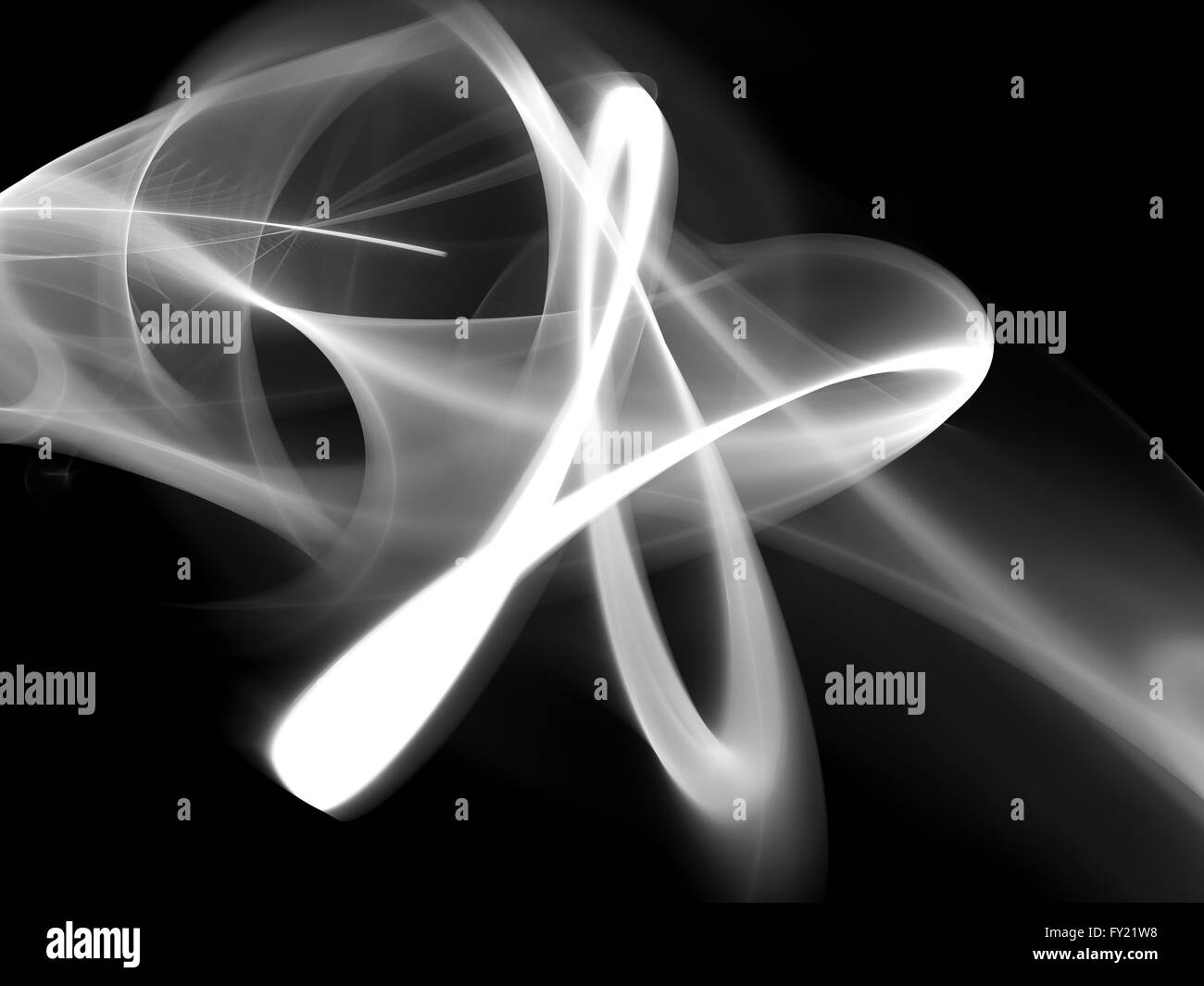 New technolgy curve, computer generated abstract intensity map, screen ...