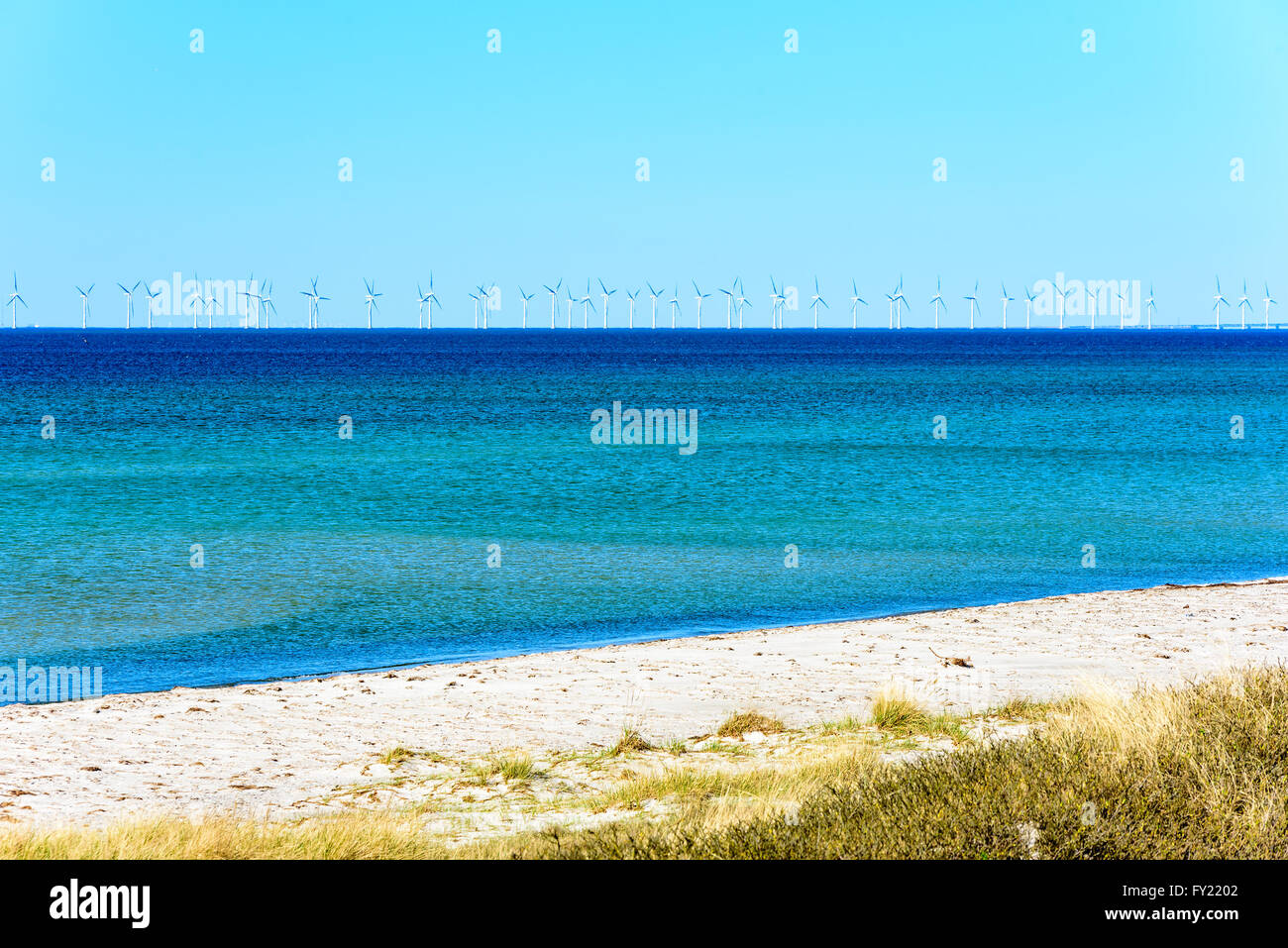 Offshore wind farm beach hi-res stock photography and images - Alamy